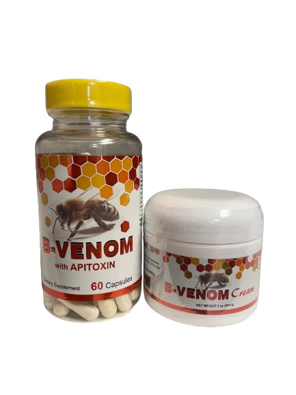 Set B Venom 60 Capsules Dietary Supplement With Glucosamine Bee ...