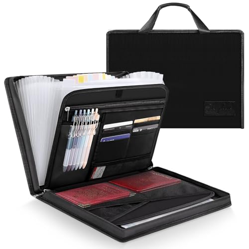 Snapklik.com : SKYDUE Important Document Organizer,Fireproof Accordion ...