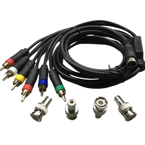 Amazon.com: for Sega Saturn RGB/RGBS RCA Composite Cable for Sony PVM ...