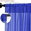 Amazon.com: FOTSHARER Blue Ceiling Drapes for Wedding Decorations ...