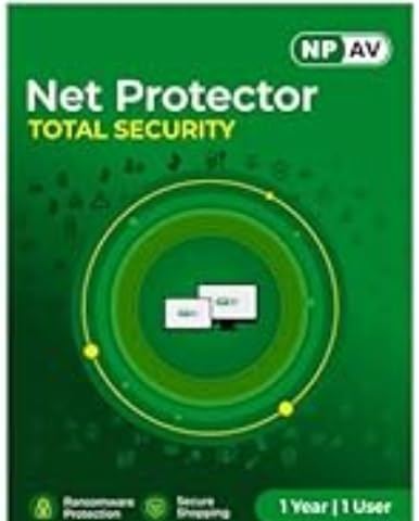 Net Protector Antivirus for PC Total Security 2025, 1 PC, 1 Year (Email ...