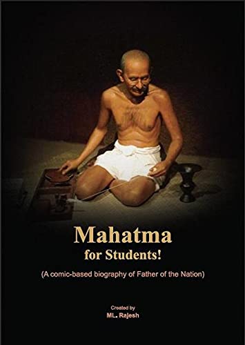 Mahatma Gandhi Cartoon Comic Book In English : ML RAJESH: Amazon.in: Books