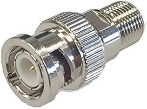 Amazon | BNC変換コネクター F型変換コネクター BNCP-FJ | eyeya | 変換アダプター・変換プラグ