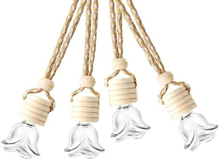 Amazon.com: 50Pcs 8ml&6ml Hanging Car Air Freshener Diffuser Empty ...