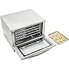 Amazon.com: Restaurantware Hi Tek Half Size Convection Oven 1 Countertop Electric Oven - 1.5 Cu ...