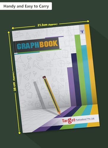 WOODSNIPE Graph Paper Books for School | Graph Books A4 Size with Brown ...