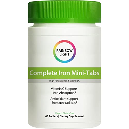 Buy Rainbow Light - Complete Iron Mini-Tabs, Gently Encourages Healthy ...