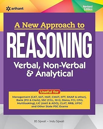 ARIHANT A New Approach to REASONING Verbal , Non-Verbal & Analytical ...