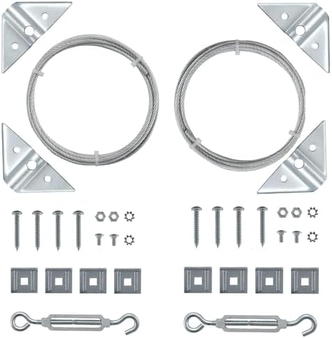 HOME MASTER HARDWARE 2 Pack Anti-Sag Gate Kit Zinc Plated Steel ...