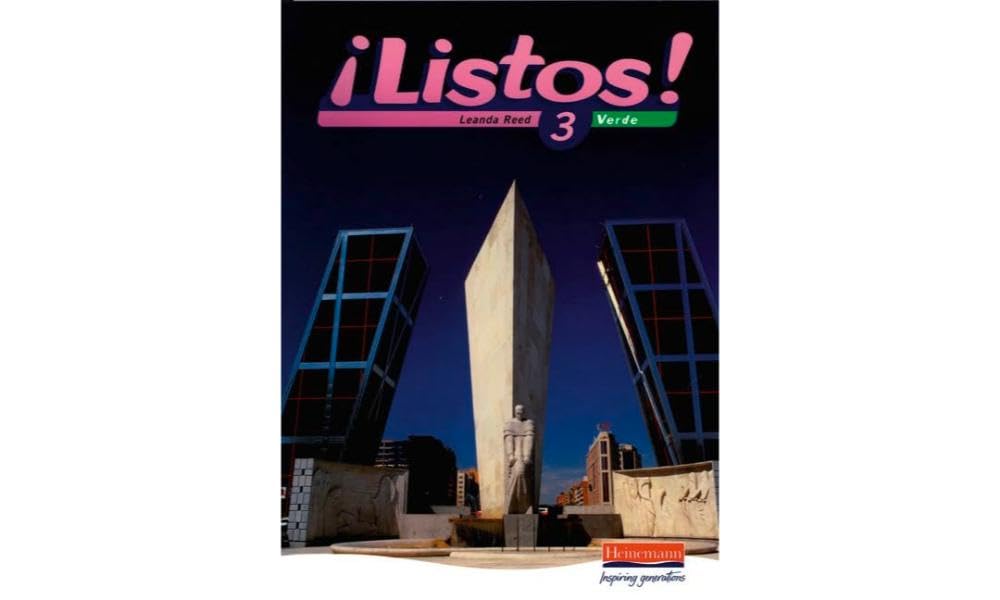 Amazon.com: Listos! 3 Verde Pupil Book (Listos for 14-16 ...