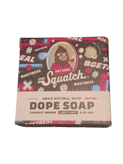 Amazon.com : Dr. Squatch All Natural Bar Soap for Men with Light Grit ...