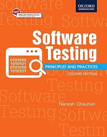 SOFTWARE TESTING 2E eBook : Chauhan, Naresh: Amazon.in: Kindle Store