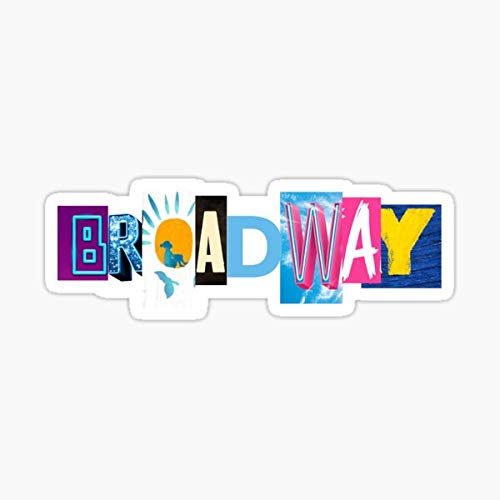 Broadway Sticker - Sticker Graphic - Auto, Wall, Laptop, Cell, Truck ...