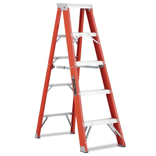 Louisville Type 1Aa Ladder - 4 Steps - Orange: Amazon.com: Tools & Home ...