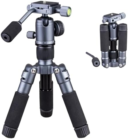 JAFUQAW Portable Desktop Mini Tripod with Panning Handle, 20" / 52cm ...