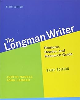 Longman Writer, The, Brief Edition (9th Edition) (0321914333) | Amazon ...