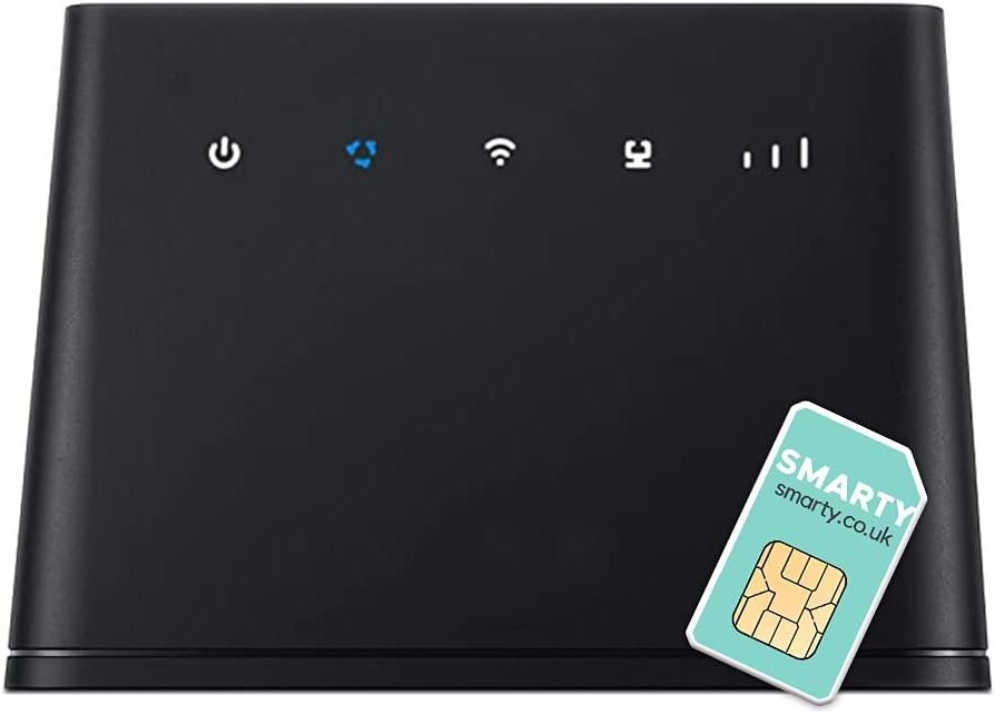 SMARTY 4G Router - Simple, reliable WiFi wherever you are : Amazon.co ...