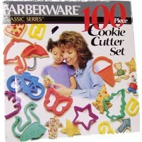 Amazon.com: Farberware 100 Piece Cookie Cutter Set: Home & Kitchen