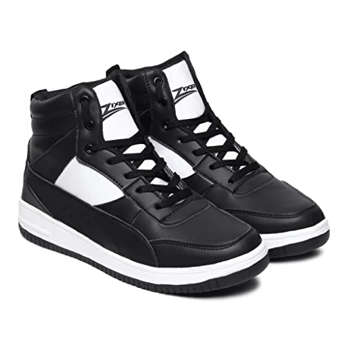 Buy Zixer Men's High Top Ankle Retro Air Sneakers Long Shoes For Boys ...