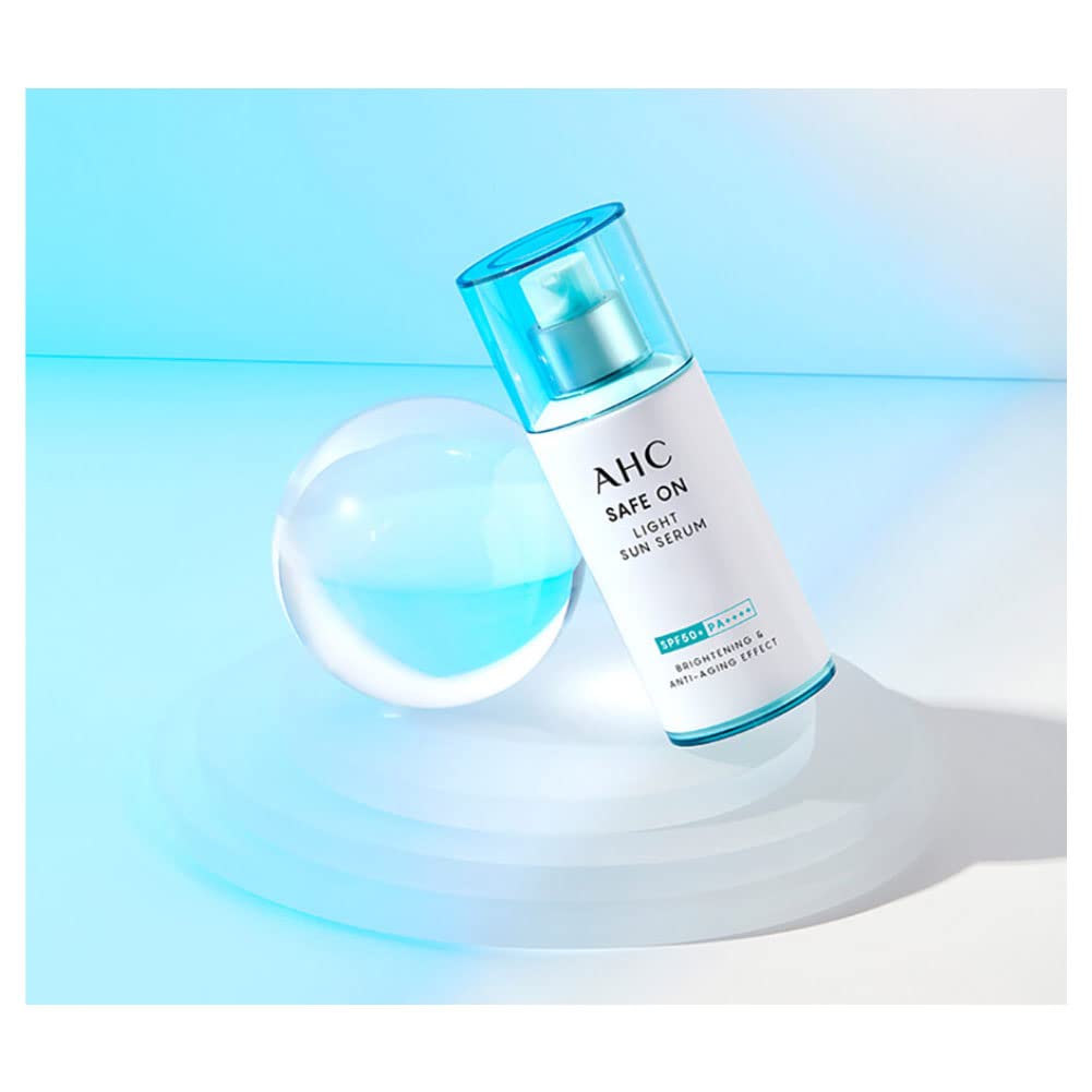 Buy AHC Safe On Light Sun Serum Special Set, Facial Sunscreen SPF 50+ / PA++++ (40ml + 20ml x 2 ...