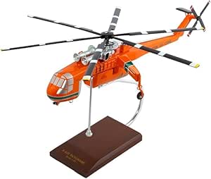 Amazon.com: Scalecraft S-64 Skycrane Erickson fire Fighting Helicopter ...