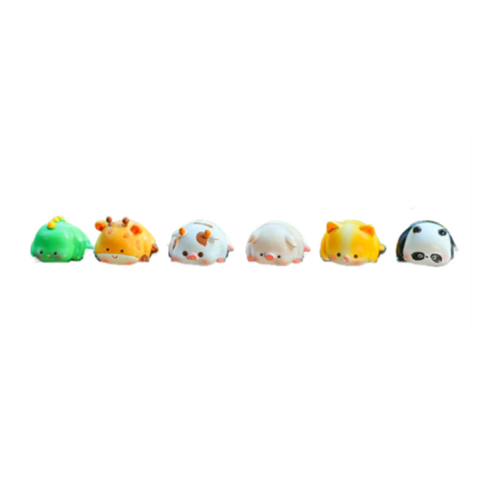 Amazon.com: 6pcs Cute Desk Decor for Computer Monitor Adhesive Animal ...