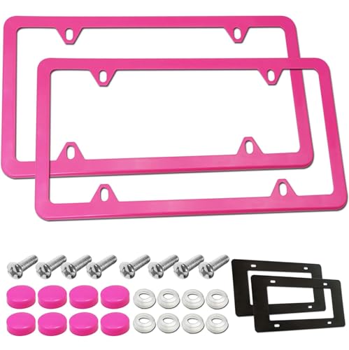 10 Best Pink License Plate Frames for 2025: Stylish & Durable Choices ...