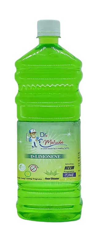Dr Marwin 1Ltr Neem Based Anti-Bacterial Floor (Surface) Cleaner l D ...