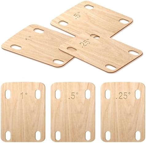 Amazon.com: YASUOA Premium Maple Wood Guitar Neck Shim for Effective ...