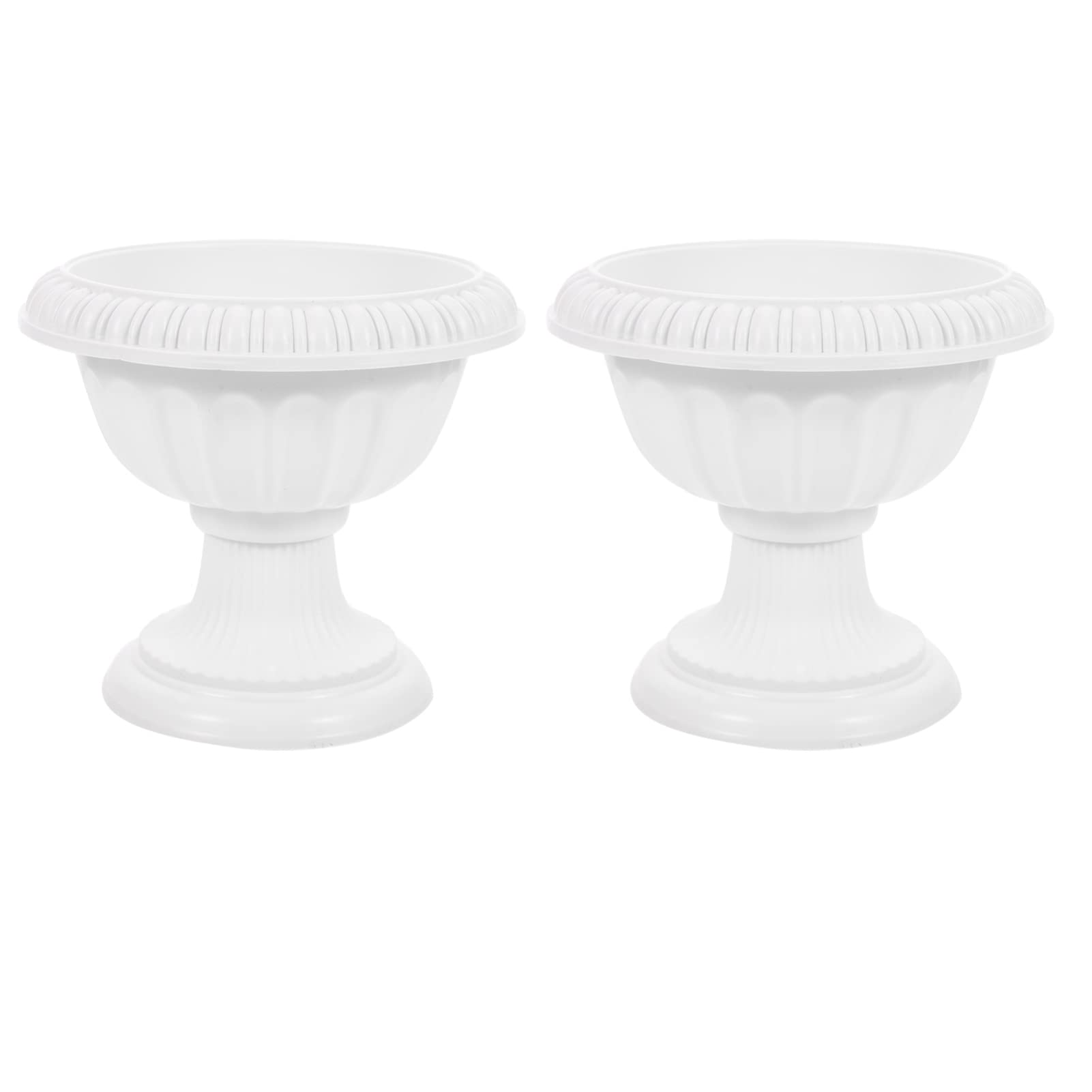 Amazon.com : HANABASS 2pcs Urn Planter Roman Pillar Flower Pot Column ...