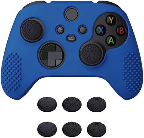 eXtremeRate PlayVital Black 3D Studded Edition Anti-slip Silicone Cover ...