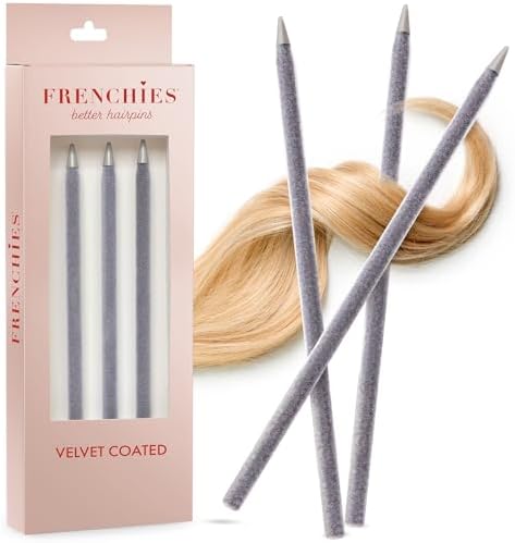 Amazon.com : Frenchies French Twist Chinese Hair Sticks, Ultra Flocked ...