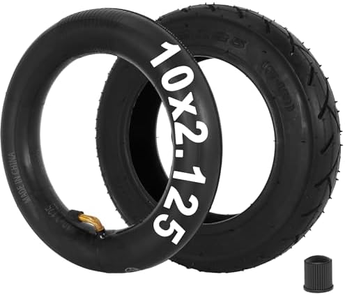 Amazon.com: RUTU 10x2.125 Tire and Inner Tube Set for Self Balancing ...