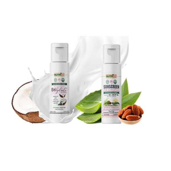 Buy NUTRIBS BODY LOTION AND SUNSCREEN COMBO - 50 ml Online at Low ...