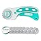 Amazon.com: 45mm Rotary Cutter with 7pcs Replacement Blades, Ergonomic ...