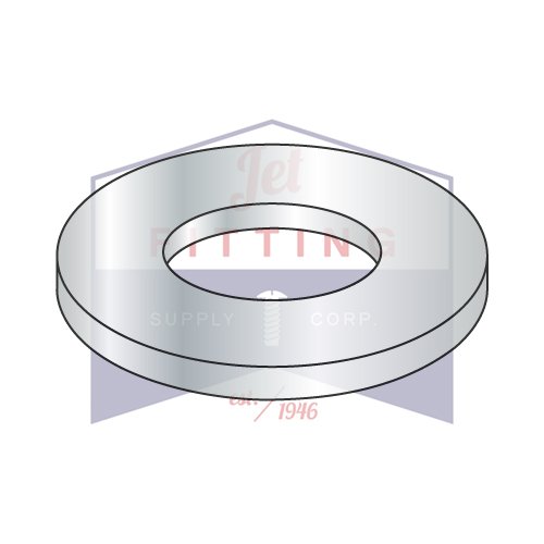 M5 Flat Washers/Steel/Zinc / DIN125A / Outer Diameter: 9.64-10 mm ...