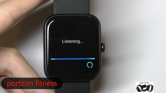 Watch Smart Watch for iOS and Android Phones with alexa build in on ...