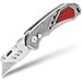 FC Folding Heavy Duty Utility Knife - Pocket Box Cutter with Holster ...