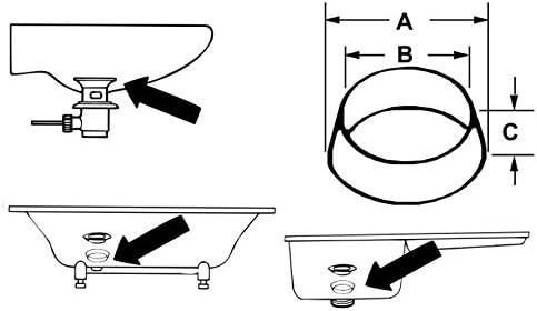 CORNAT TEC380335 Gasket f. vanitory Unit Drain Valve – BigaMart
