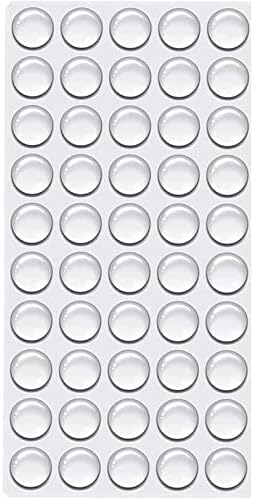 ZZLBZN Clear Rubber Feet, 100Pcs Self Adhesive Rubber Pads Sticky Dots ...