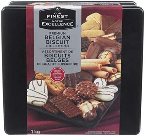 Premium Belgian Assorted Chocolate Biscuit Collection Gift Box 1kg ...