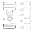Amazon.com: 6 Sets Metal Overalls Buckles, 1-1/2" Overall Replacement ...
