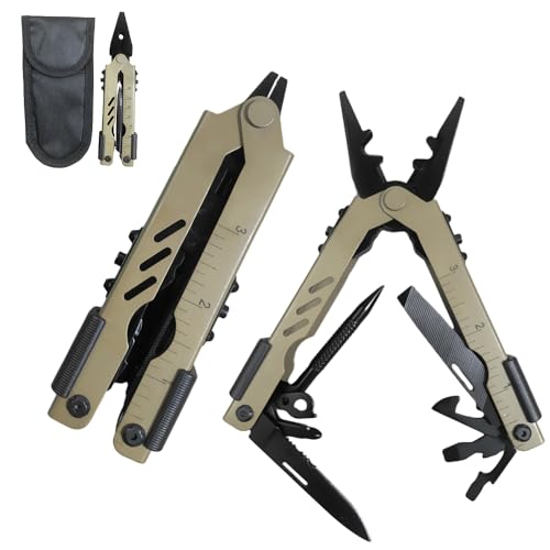 13-in-1 Multi-tool Pliers with Protective Case, Portable Folding ...