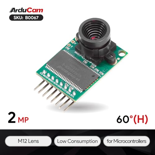 Buy Arducam Mini Module Camera Shield with OV2640 2 Megapixels Lens Compatible with Arduino UNO ...