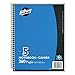 Hilroy Coil 5-subject Notebook, Wide Ruled, 10.5 X 8 Inches, 180 Sheets ...