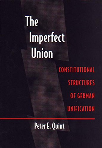 Amazon.com: The Imperfect Union: Constitutional Structures of German ...
