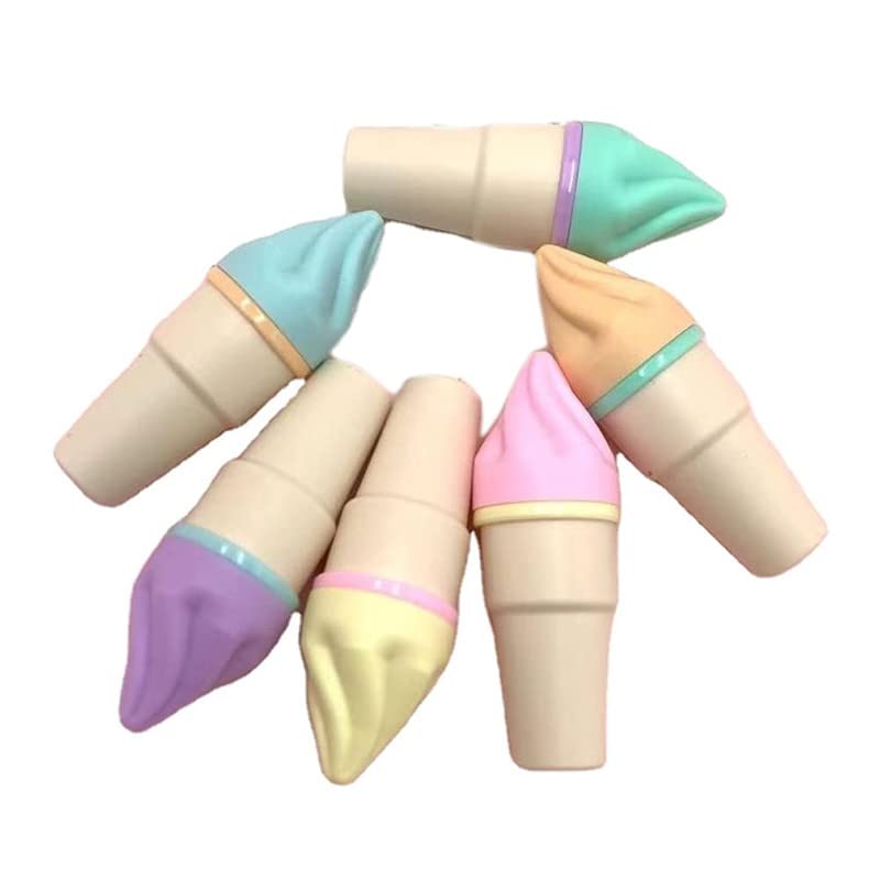 YBN Ice-cream Designer Highlighter Fine Grip Marker, Pack of 6 : Amazon ...