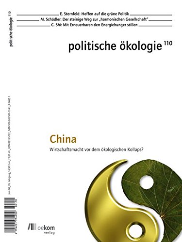 China: Wirtschaftsmacht vor dem ökologischen Kollaps? - Radloff, Jacob ...