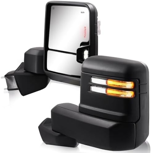 Amazon.com: Siziom Towing Mirrors for 2019-2024 Chevy Silverado 1500 ...