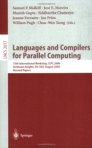 『Languages and Compilers for Parallel Computing: 13th - 読書メーター